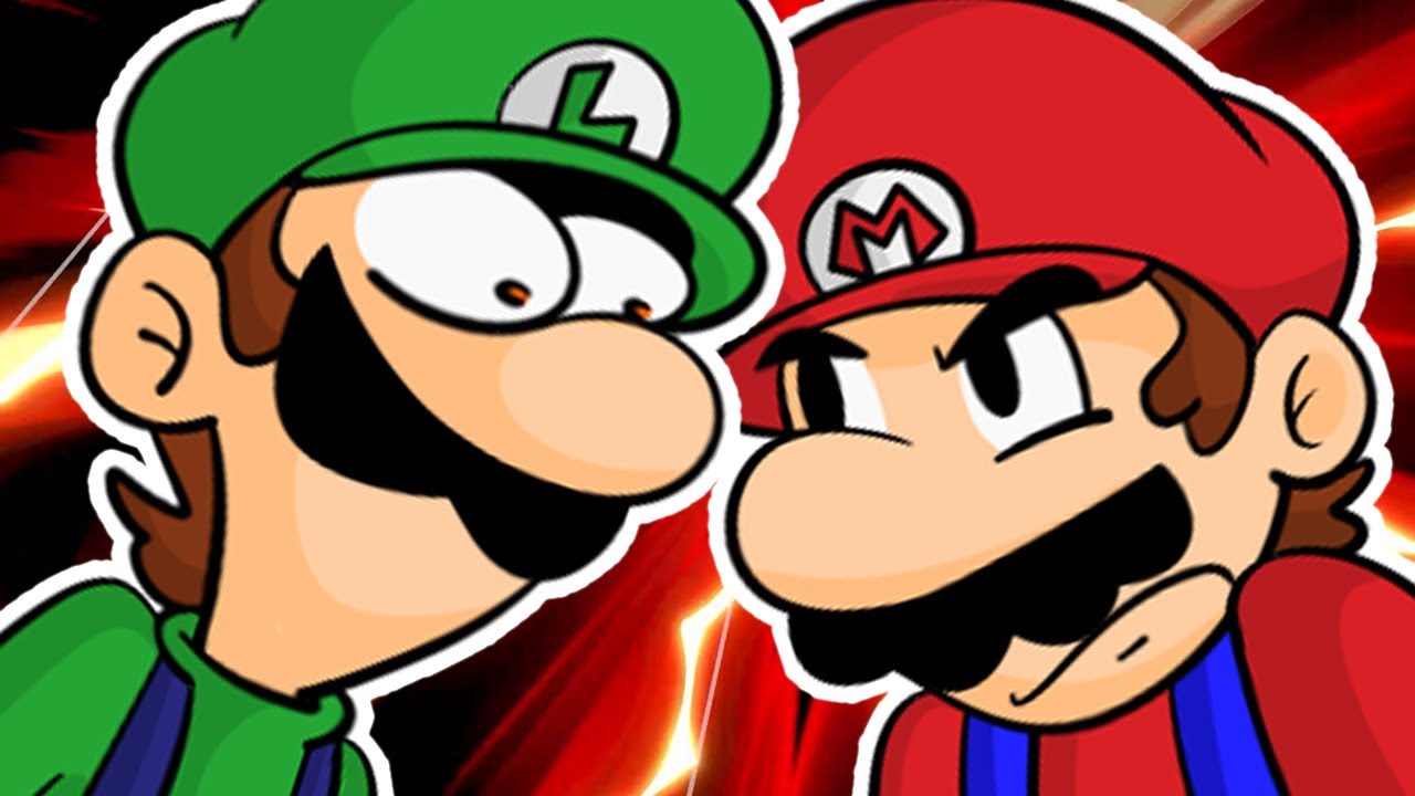 Mario and Luigi get into a Fight - YouTube