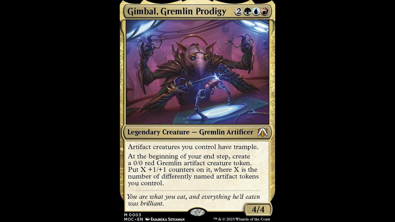 Random Commander Spelltable: Gimbal Precon showcase - YouTube