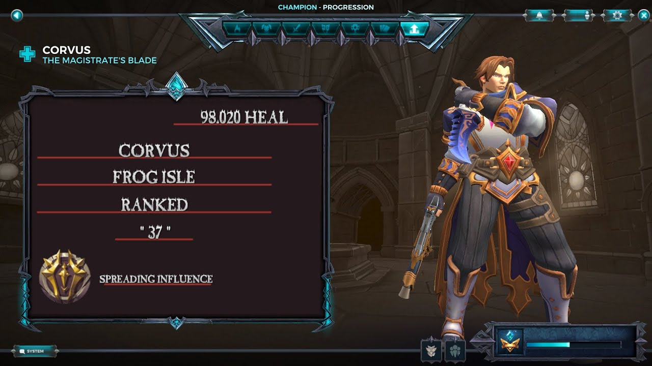 Corvus gameplay...Best comeback ever! - YouTube