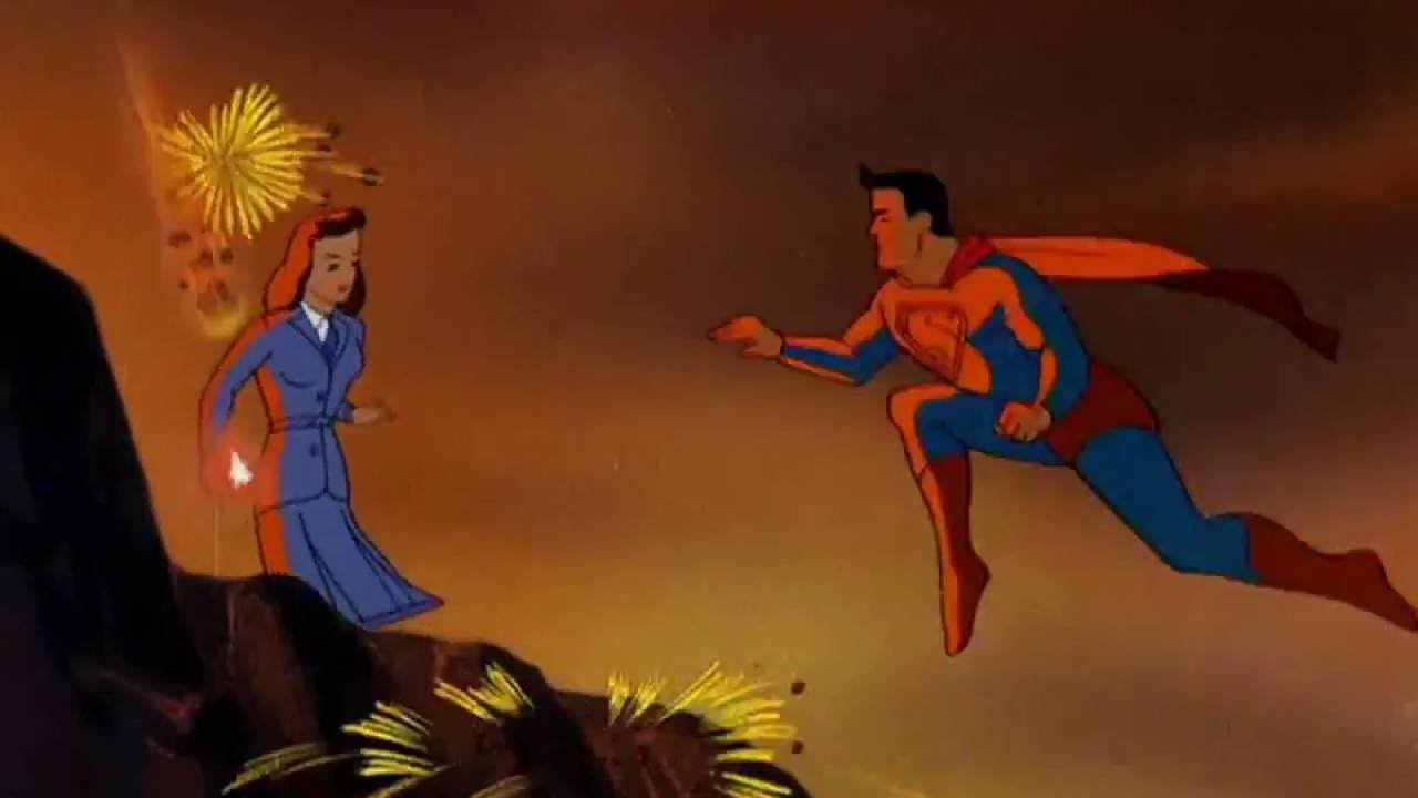 SUPERMAN SUPERMAN Superman Animated Superman Series Volcano - YouTube