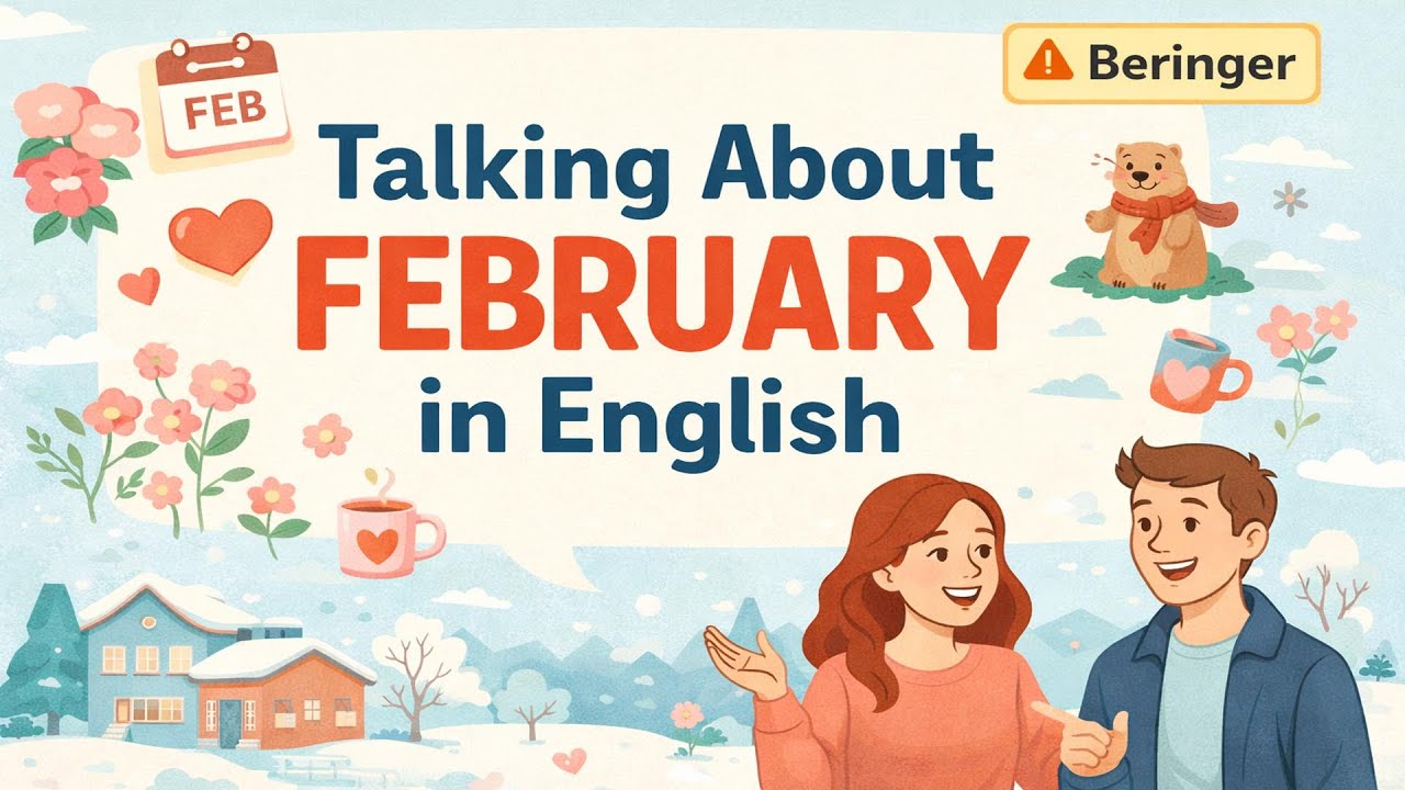 Talking About February in English | English Podcast For Easy English ...