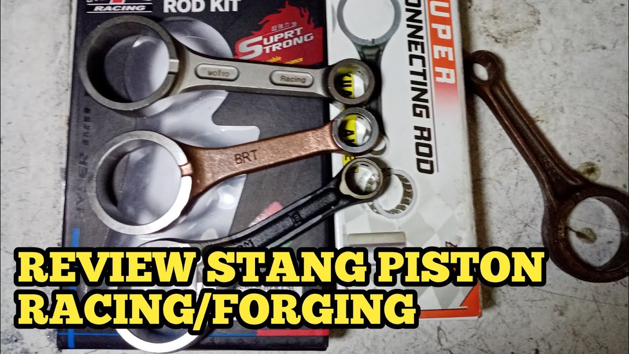 REVIEW Stang piston forging cnc MOTO1, stang piston racing BRT, #brt # ...