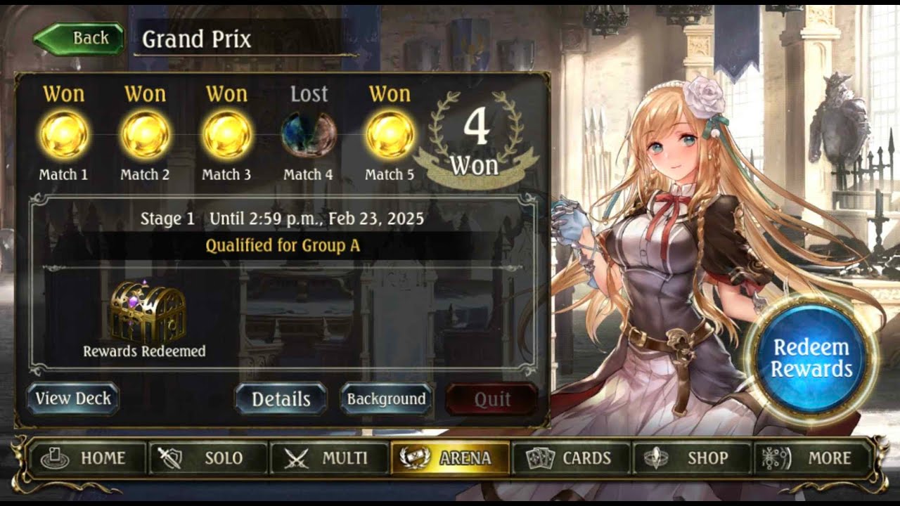 (Grand Prix: Gems of Fortune Cup Vol. 5 Stage 1) 4-1 Havencraft [Shadowverse/Renascent ...