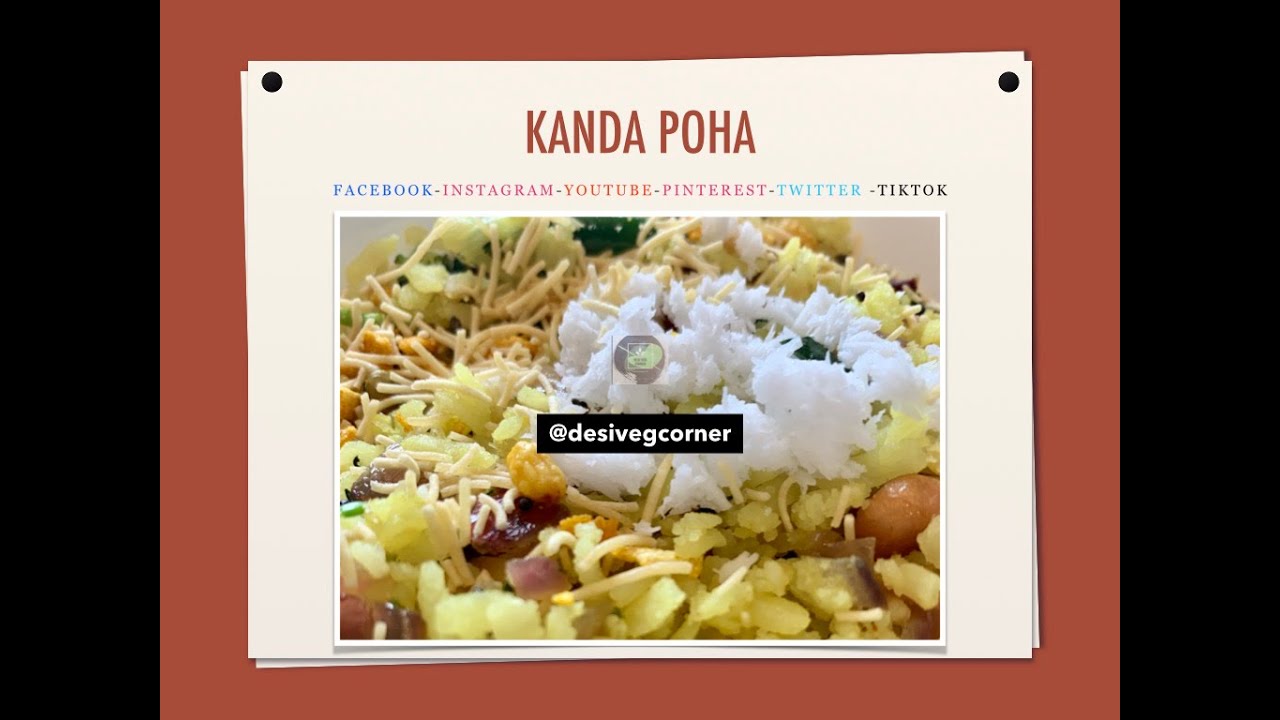 Kanda Poha | How to make Maharashtrian Kanda Poha Recipe - YouTube