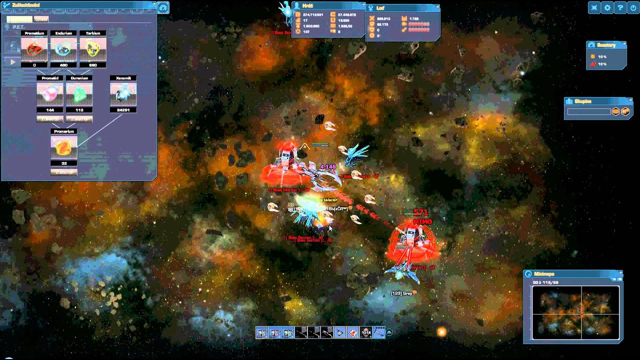 DarkOrbit Lambda - Vlna 2 - YouTube