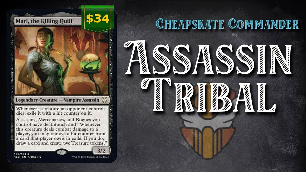 $34 Mari, The Killing Quill | EDH Budget Deck Tech | Magic: The ...