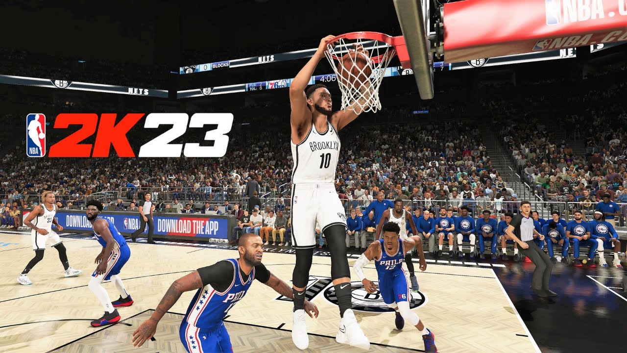 NBA 2K23 PS5 4K Gameplay | Philadelphia 76ers vs Brooklyn Nets - YouTube