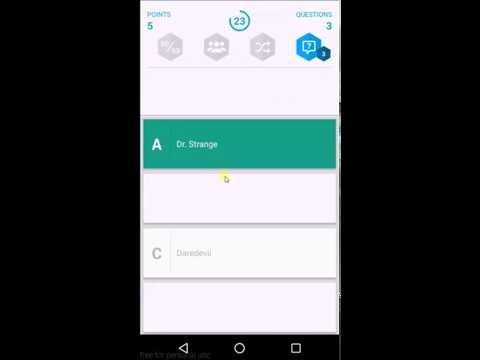 Quiz about USA - Android app