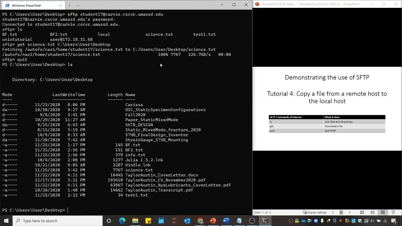 SCP & SFTP Tutorial - YouTube
