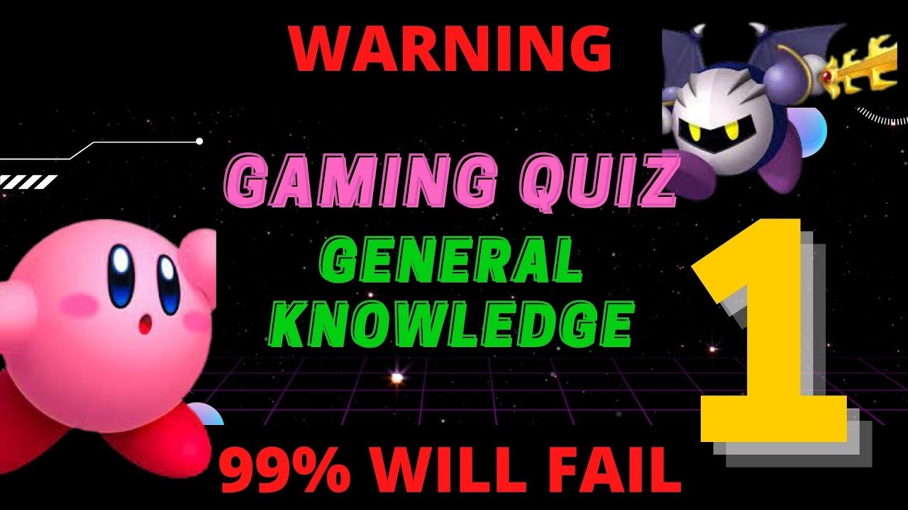 Gaming Trivia Quiz | General Knowledge #1 | HARD - YouTube