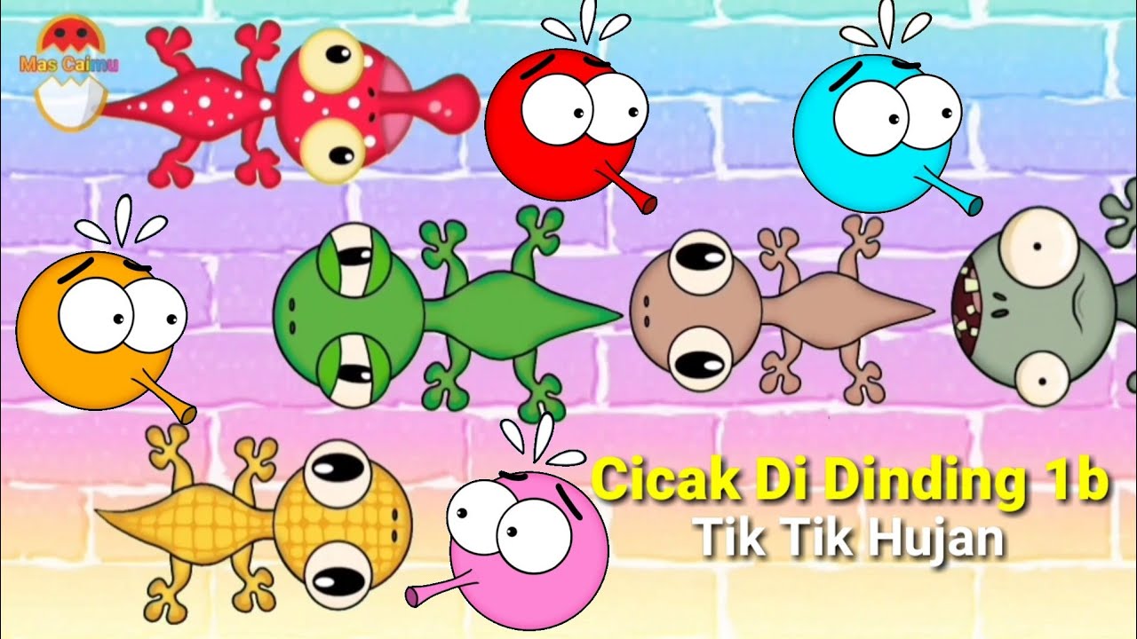 Cicak Cicak Di Dinding | Tik Tik Bunyi Hujan Di atas Genteng Lagu Anak ...