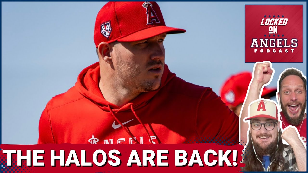 Los Angeles Angels Spring Training BEGINS! Hitting & Pitching ...