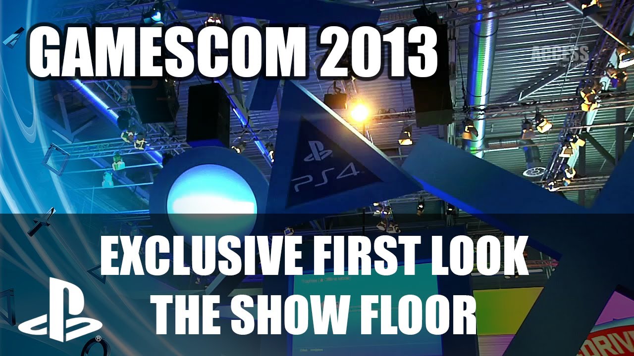 Gamescom PS4: Tour of the PlayStation 4 area on the Show Floor - YouTube