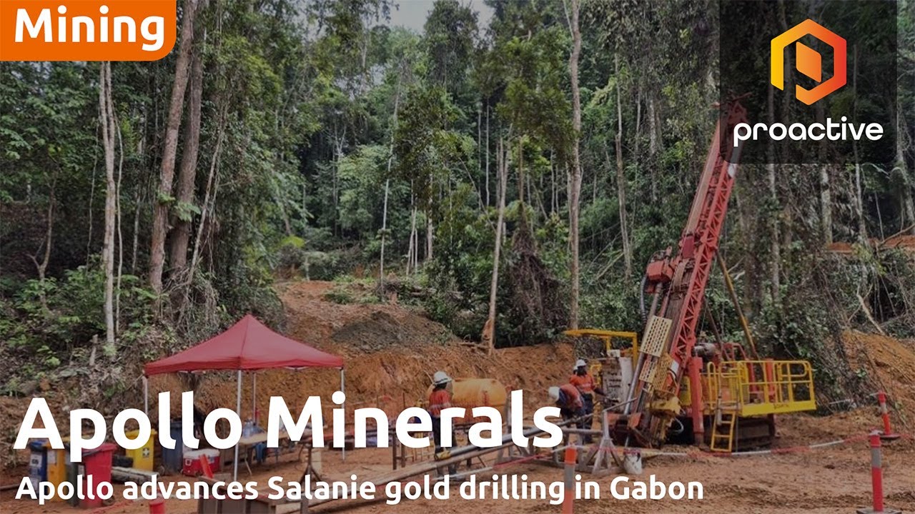 Apollo Minerals advances Salanie gold drilling in Gabon - YouTube