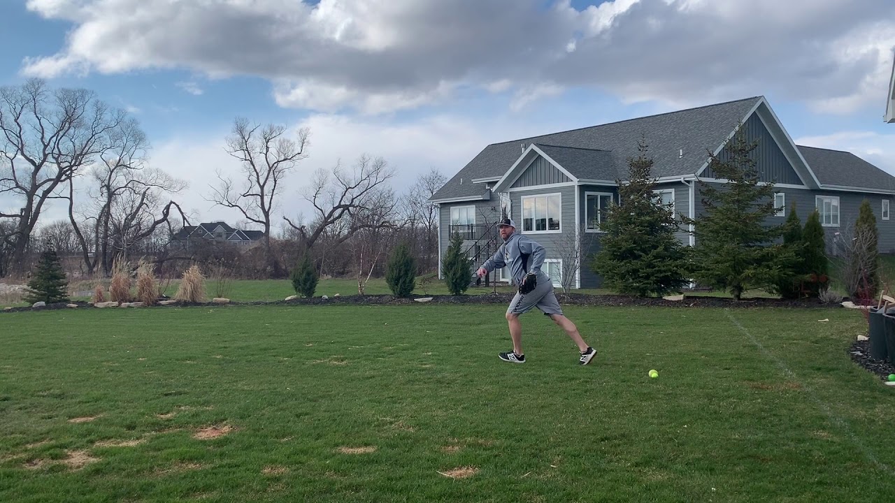 Outfield Footwork Drills - YouTube