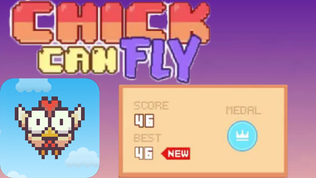 Chick Can Fly HD Android Gameplay - YouTube
