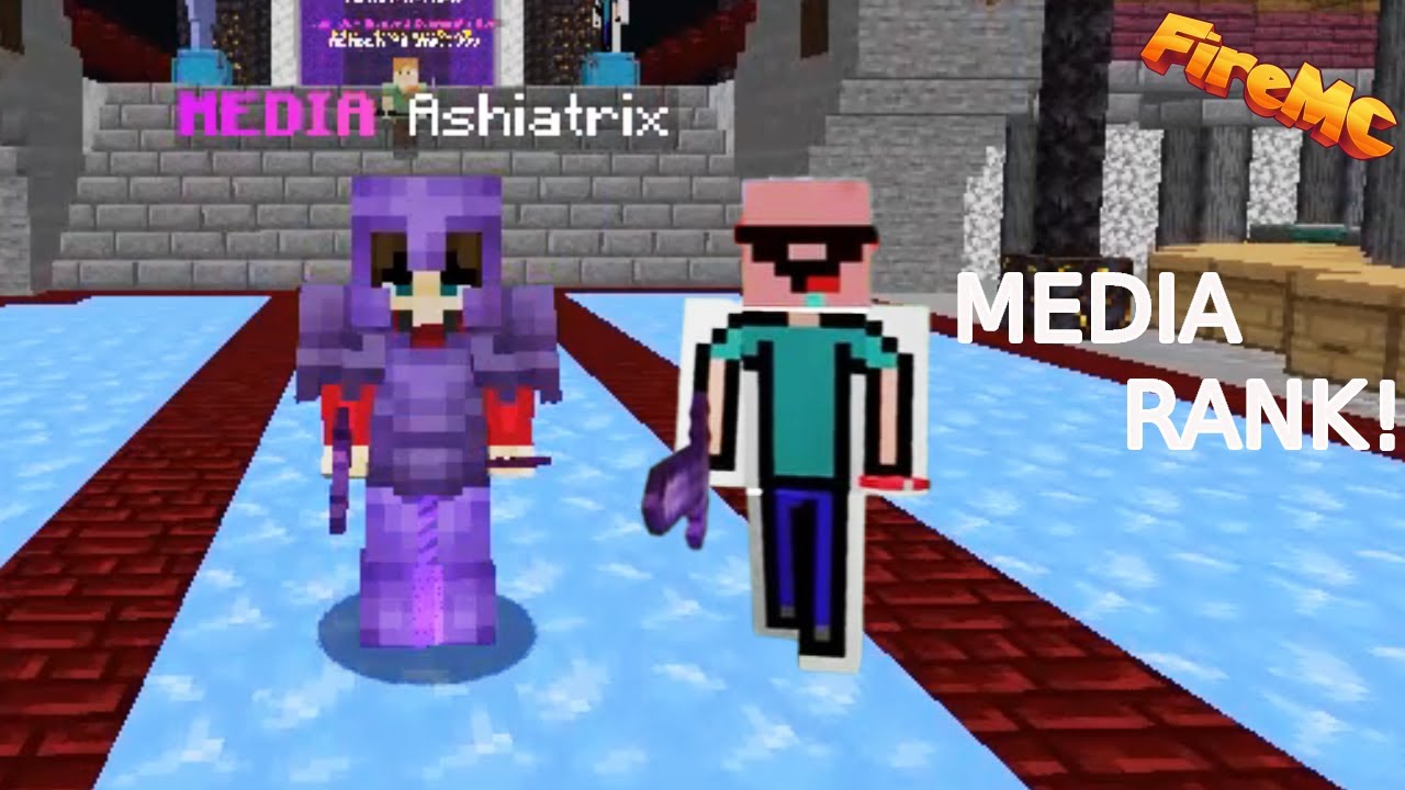 HOW TO GET MEDIA RANK IN PUBLIC LIFESTEAL SMP FIRE MC | FIRE MC ...