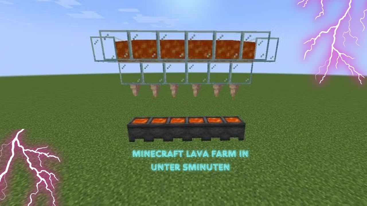 Automatische Lava Farm Minecraft – GIAU