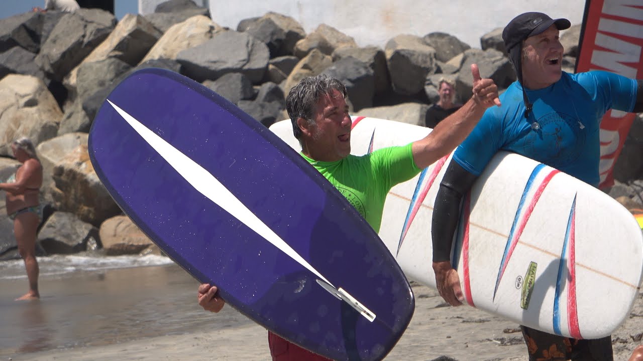 Surfing Grand Masters (Oceanside Longboard Surfing Club) - YouTube