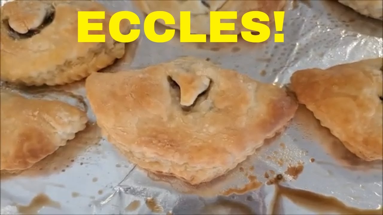 DB Cooks- Eccles Cakes With Homemade Candied Orange Peel! - YouTube