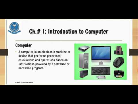 Class 9: Computer Science, Lecture #1 - YouTube