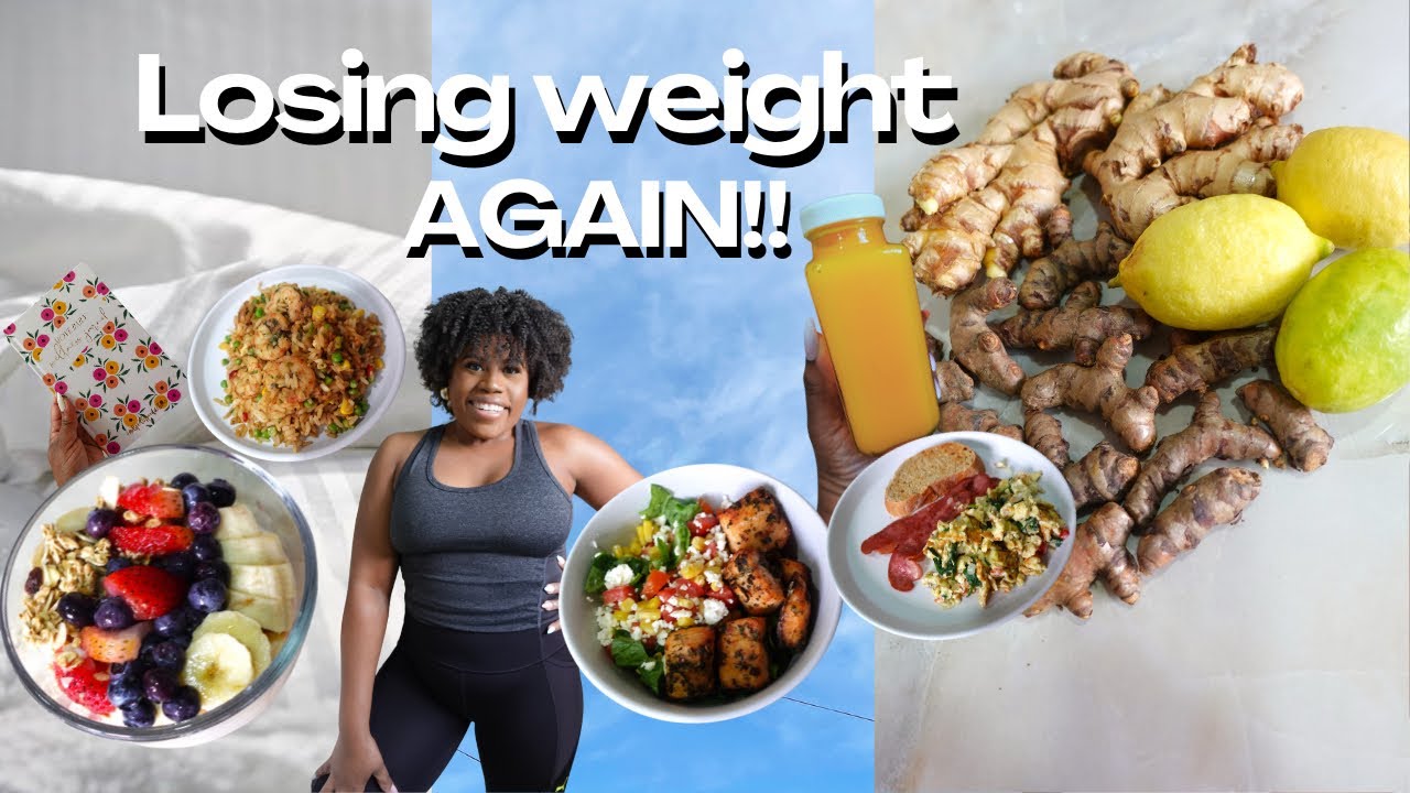 losing weight *AGAIN* | HIGH PROTEIN meals for weight loss | 30 day ...