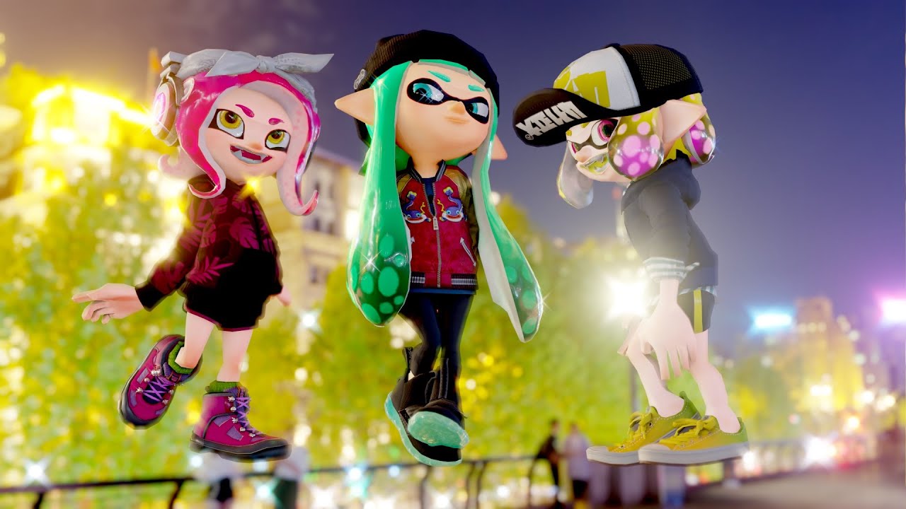 Splatoon Anime Ad Break - Blender Animation - YouTube