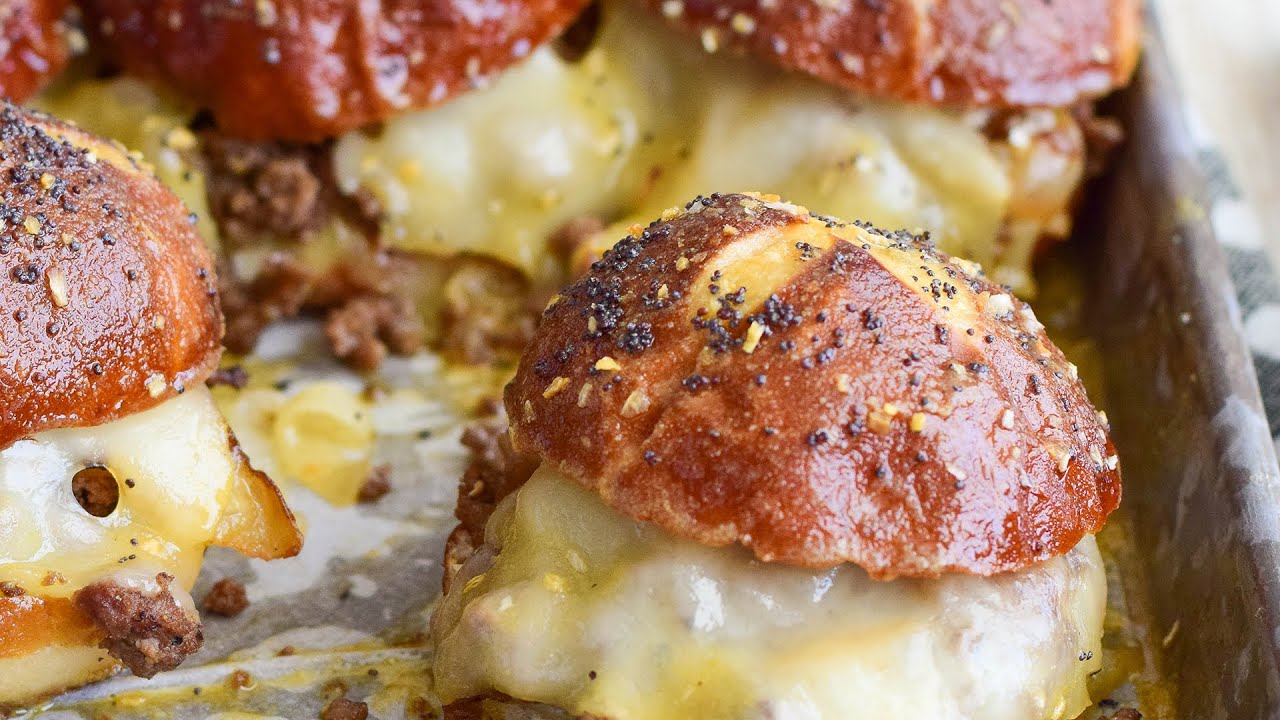 October's Recipe - Patty Melt Sliders - YouTube