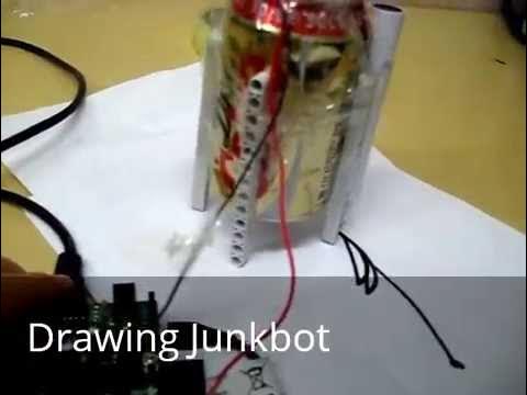 Raspberry Pi Junkbot - YouTube