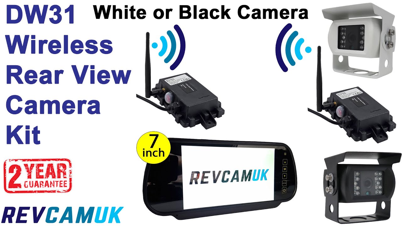 DW31 Wireless Rear View Camera Kit - YouTube