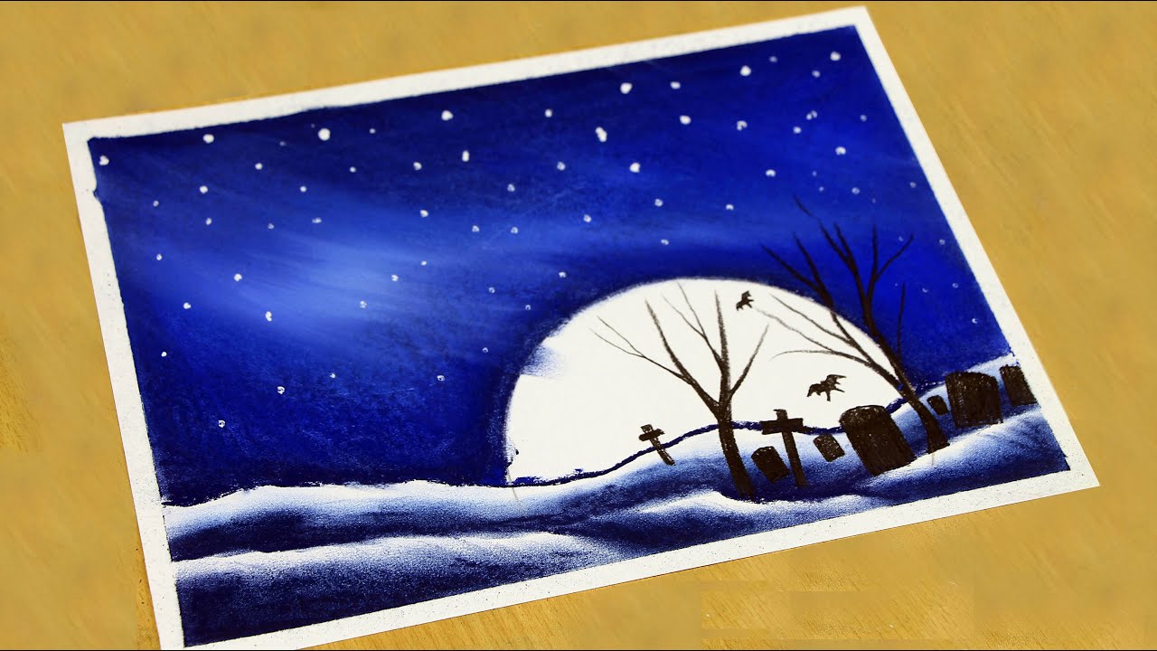 Easy Night Scene Paintings