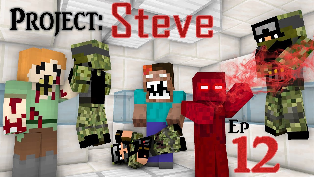 ANOMALIES vs Army MARINES | STEVE Project Ep 12 | Minecraft Survival ...
