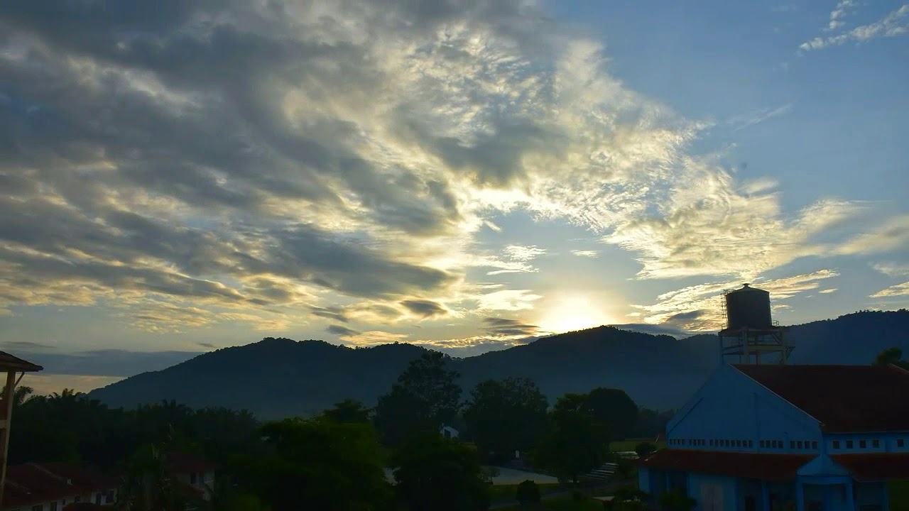 The most peaceful Sunrise at SBPI Selandar Day 1 - YouTube