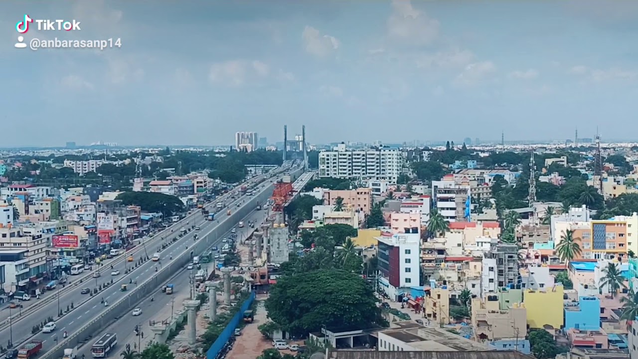 Kr puram bridge - YouTube