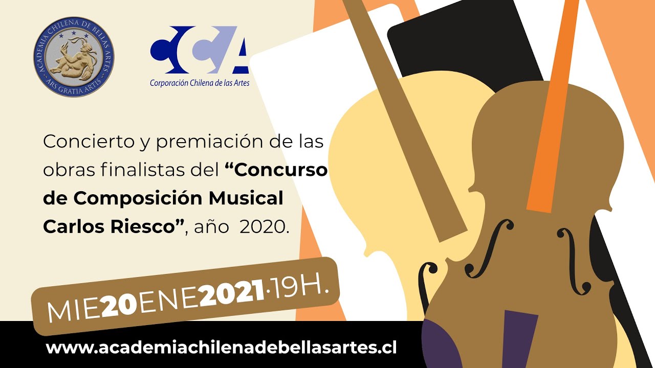 Concierto y premiación de las obras finalistas del “Concurso de ...