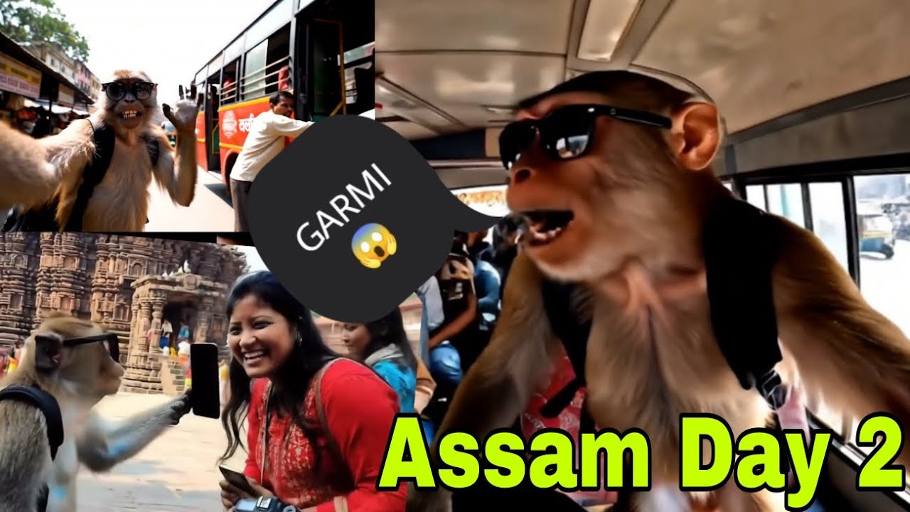 Guwahati Vlogging 2 Welcome to Assam || Monkey Vlogger - YouTube