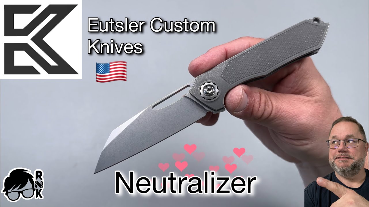 Unboxing an unknown epic grail knife… I now know of… the Eutsler Custom ...