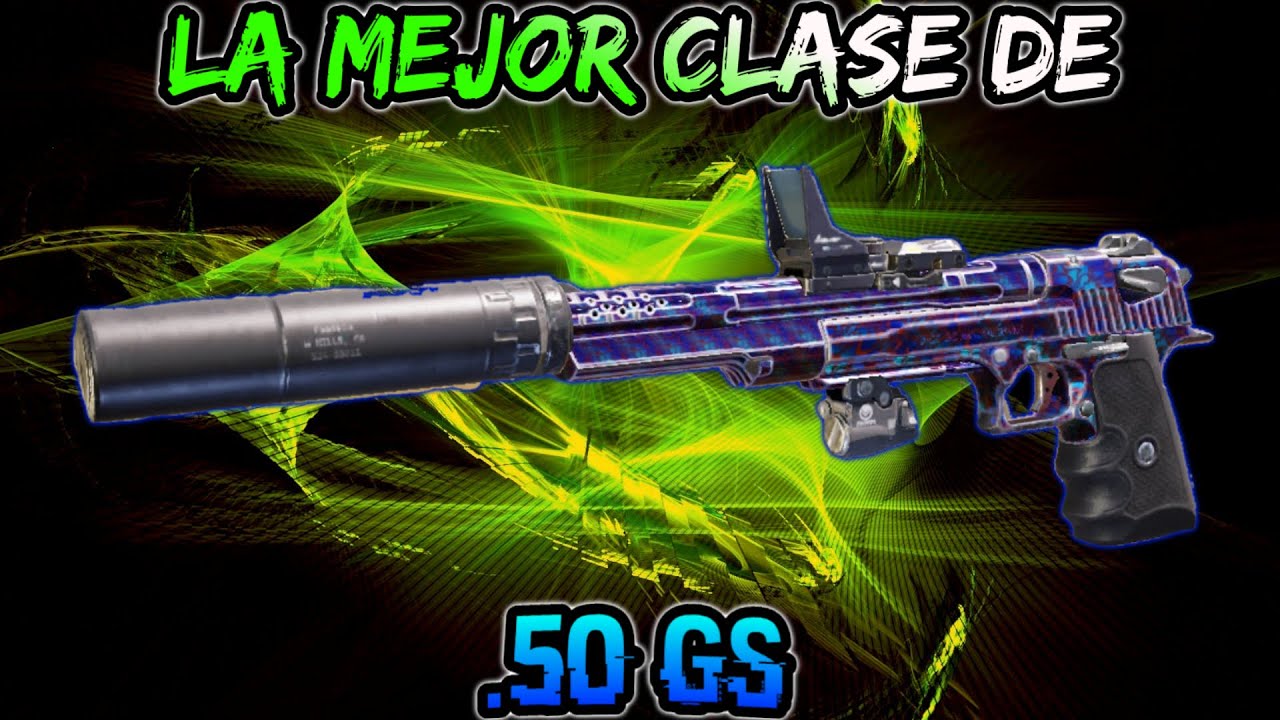 La mejor clase para .50 GS (con skin de damasco) en cod mobile - YouTube