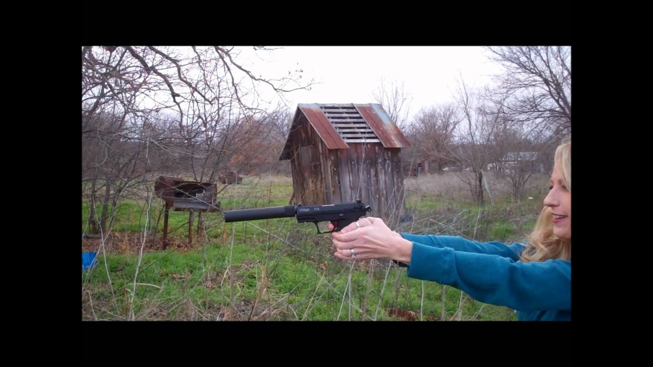 Shooting a 22 Silencer (SWR Spectre) - YouTube