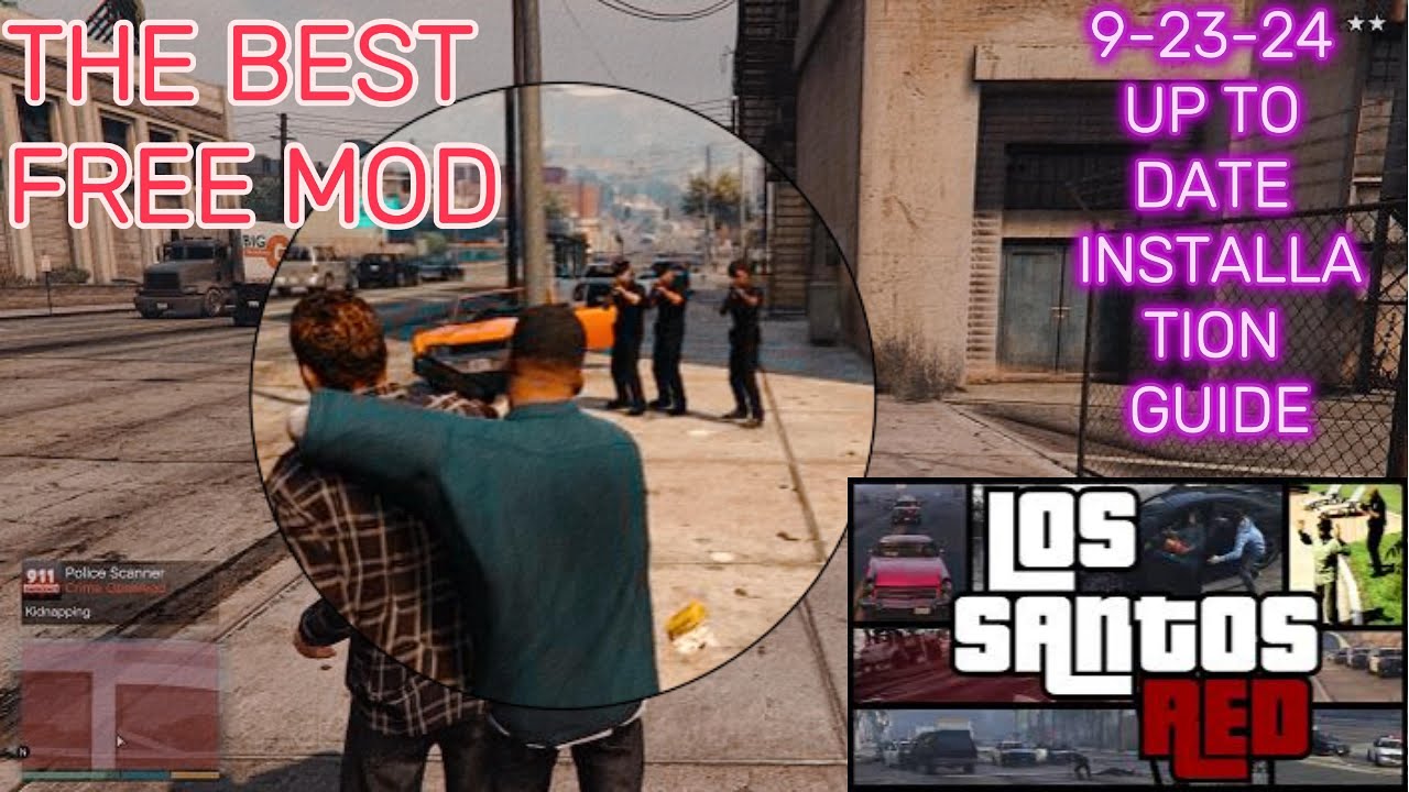 GTA 5 HOW TO INSTALL LOS SANTOS RED 2024 IS THIS THE BEST FREE MOD ...