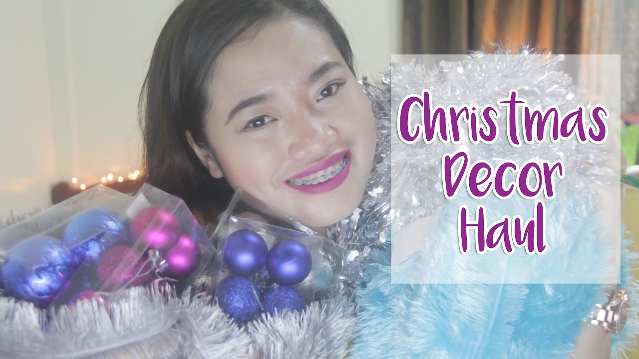 Divisoria Christmas Decor Haul | Joyofmia | Philippines - YouTube