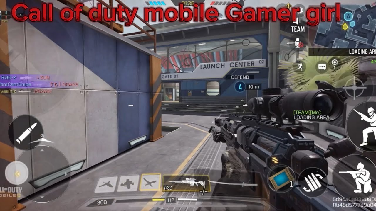 Call of duty mobile Gamer girl #callofdutymobile #gaming - YouTube