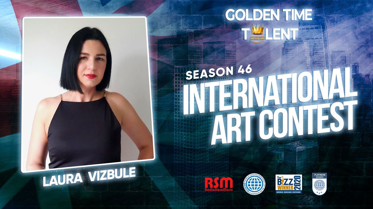 GOLDEN TIME TALENT | 46 Season | Laura Vizbule | Abstract painting ...