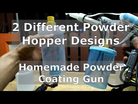2 Homemade Powder Hopper Designs - YouTube