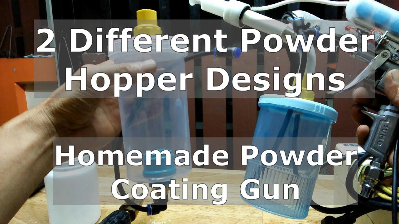2 Homemade Powder Hopper Designs - YouTube