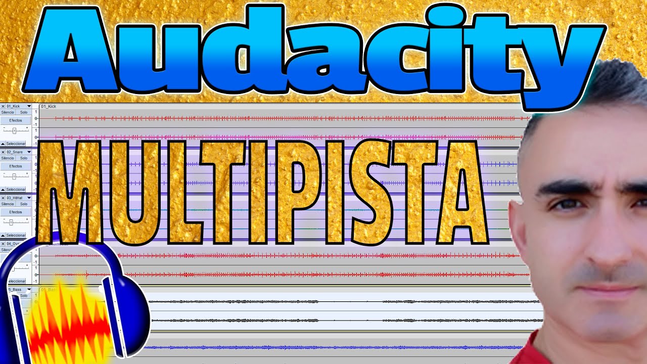 Audacity 2023 - Cómo crear PROYECTO MULTIPISTA | Trabajar con varias pistas a la vez en Audacity ...