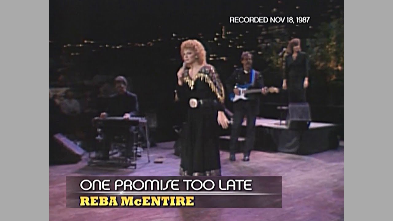 Reba McEntire ~ One Promise Too Late (Austin City Limits) 1987 - YouTube