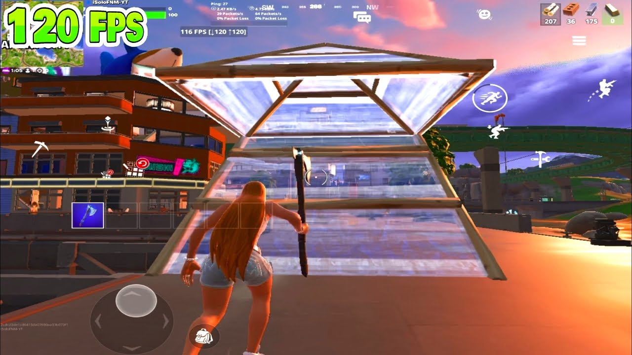 120 FPS ON FORTNITE MOBILE IOS 🤩 - YouTube