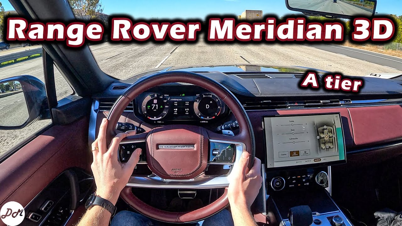 2023 Range Rover – Meridian 3D Surround 19-speaker Sound System Review ...