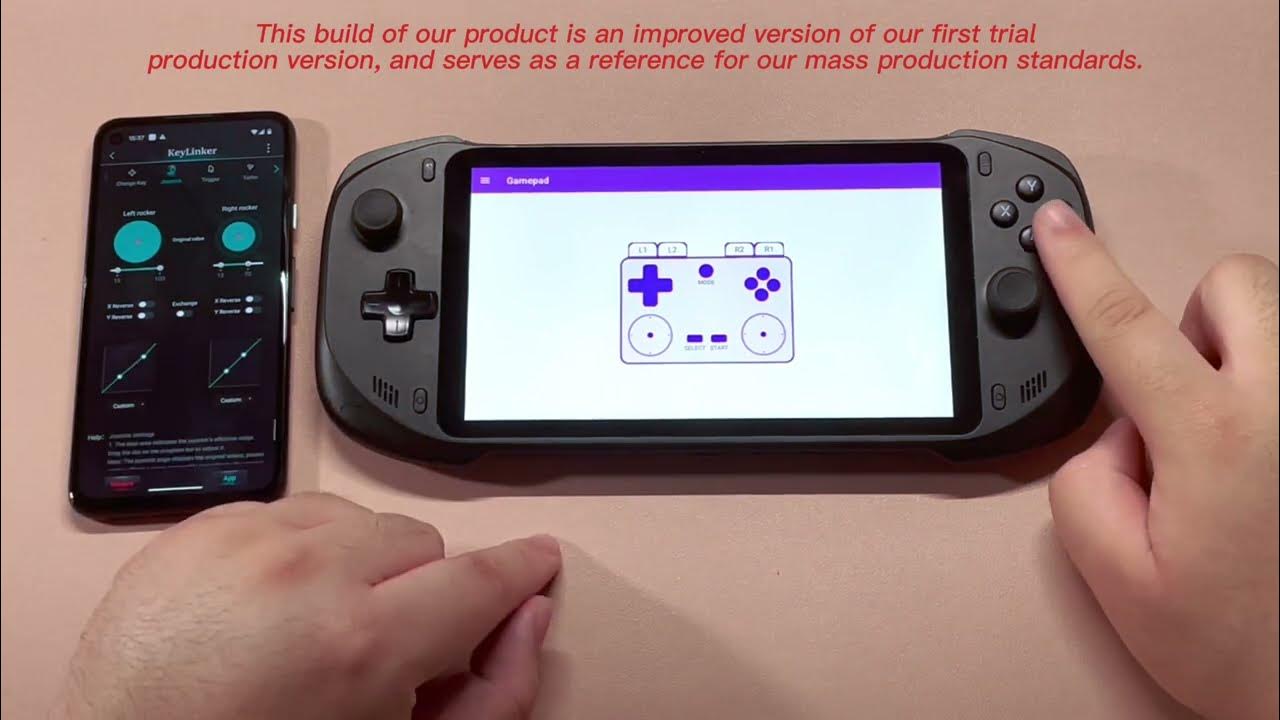 abxylute Handheld: Adjustment for Optimizing Controller Performance - YouTube